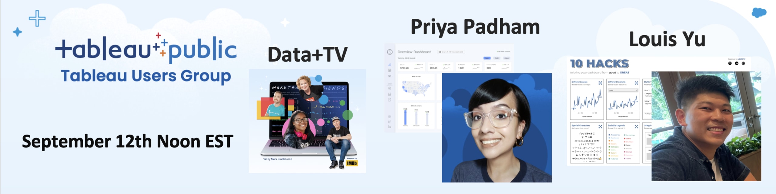 See September Tableau Public TUG: Priya and Louis Popular Vizzes at Tableau Tableau Public User ...